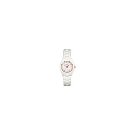 Click here for Caravelle Ladies White Quartz Watch White Standard prices