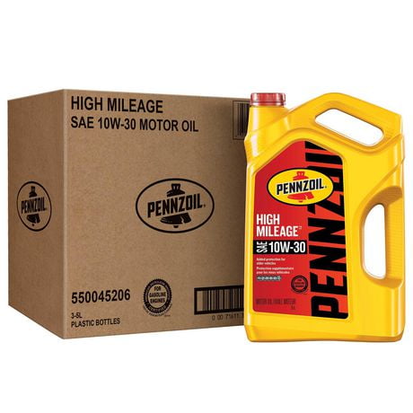 Click here for Pennzoil High Mileage 10W30 Jugs 3X5l 25X10-12 prices