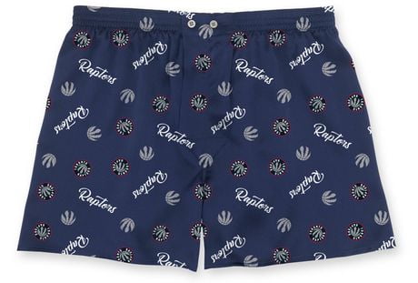 Toronto Raptors Men's Script Logo Pattern Boxer Shorts | Walmart Canada