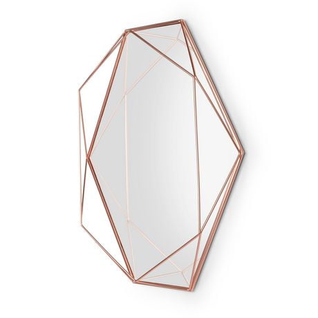 Click here for Umbra Prisma Wall Mirror Copper Copper prices