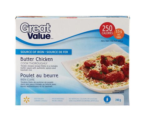 Great Value Butter Chicken | Walmart Canada