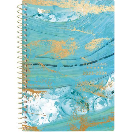 Five Star® Metallic Gold Accents Small Planner | Walmart Canada