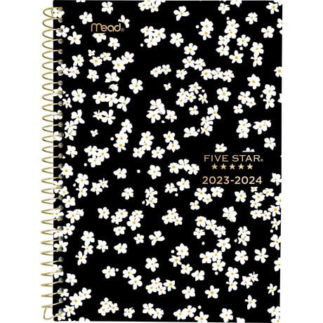 Five Star® Daisy Small Academic Weekly/Monthly Planner | Walmart Canada
