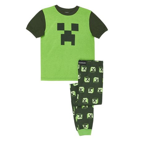 Minecraft Boys' 2-Piece Pajama Set | Walmart Canada
