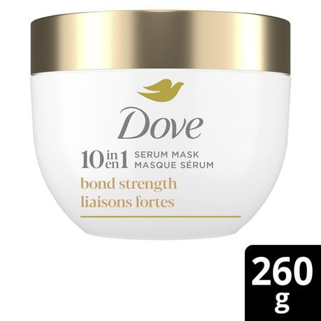 Dove with Bio Protein Care + peptides 260 g 10-in-1 Bond Strength Hair ...