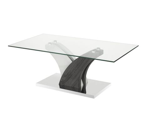 Click here for Brassex Inc Jerome Coffee Table  Grey/White Grey/W... prices