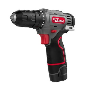 Hyper Tough 12-Volt Lithium-Ion Cordless Drill/Driver with 100 pieces ...