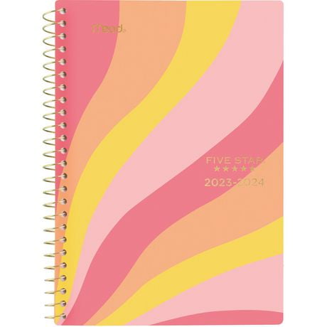 Five Star® Colour Burst Small Weekly/Monthly Academic Planner | Walmart ...