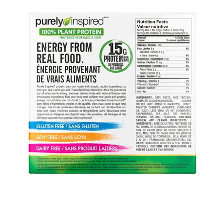 Purely Inspired Protein Bar, Berry Burst | Walmart Canada