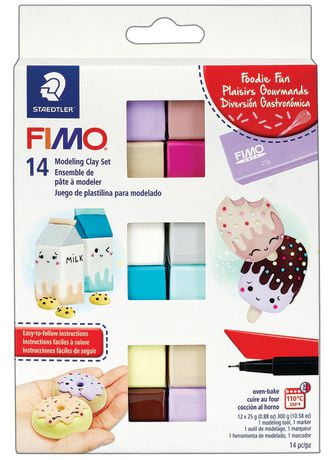 Fimo soft set ''Foodie Fun Set'', Fimo soft - Oven bake clay - Walmart.ca