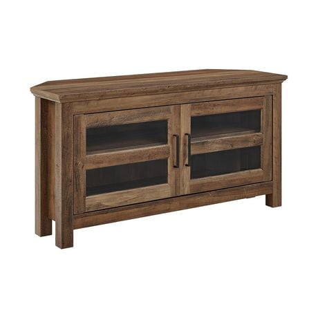 Click here for Manor Park 44 Corner Wood Tv Console - Rustic Oak... prices