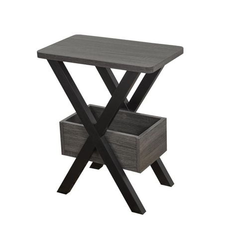 Telephone Stand with Storage, Grey | Walmart Canada