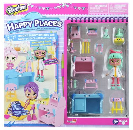 Shopkins Happy Places Welcome Pack Series 4 Science Lab (en) - Walmart.ca
