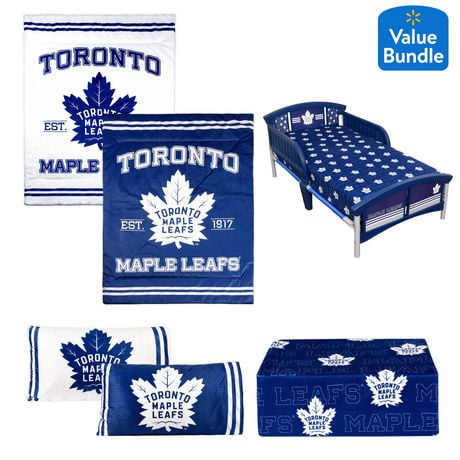 NHL Toronto Maple Leafs Bed + Bedding Value Bundle - Walmart.ca