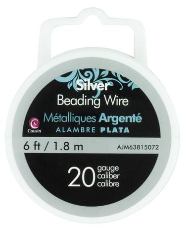 Cousin 6 ft. 20 Gauge Silver Wire - Walmart.ca