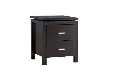 Click here for Brassex Inc Night Stand  Dark Cherry Dark Cherry prices