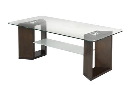 Click here for Brassex Inc Savannah Coffee Table  Dark Cherry Dar... prices