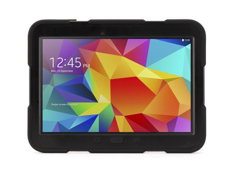 Griffin Survivor All-Terrain Rugged Case + Stand for Galaxy Tab 4 10.1 ...