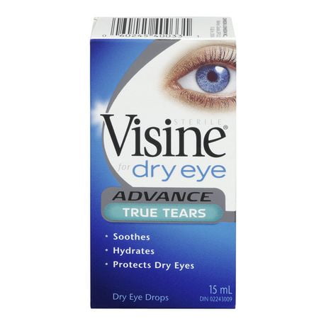VISINE® Advance True Tears Dry Eye Drops - Walmart.ca