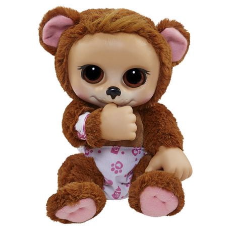 Animal Babies Nursery Basic Plush Baby Bear | Walmart Canada