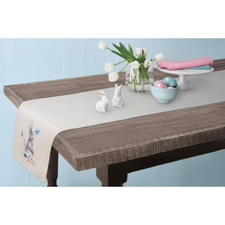 Easter linen-look table runner | Walmart Canada
