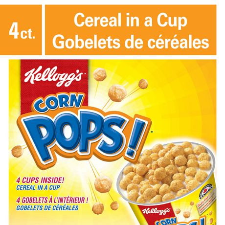 UPC 064100105959 - Kellogg's Corn Pops, Cereal In A Cup, 50G X 4 ...