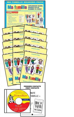 "Ma famille" book FSL classroom reader pack | Walmart Canada