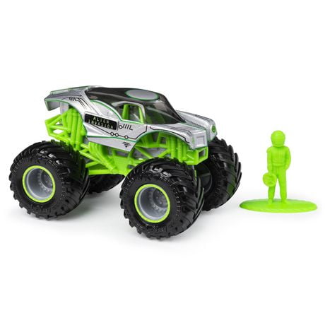 Monster Jam, Official Alien Invasion Truck, Die-Cast Vehicle, Arena ...