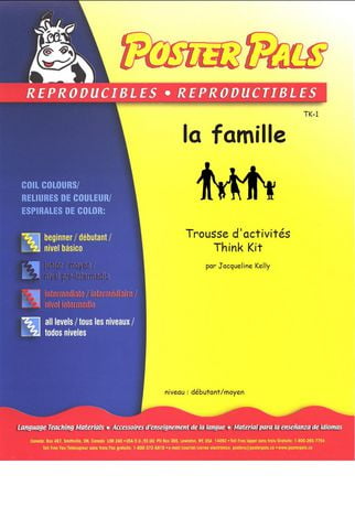 The Fsl Classroom La Famille French Reproducible Teaching Activities ...