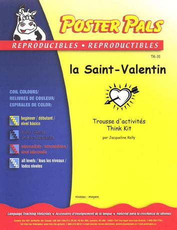 The Fsl Classroom La Saint-Valentin French Reproducible Teaching ...