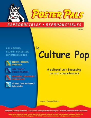 Click here for Poster Pals The Fsl Classroom La Culture Pop Frenc... prices