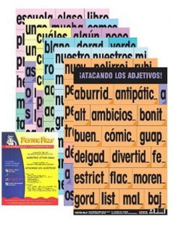 Poster Pals Spanish Adjective Vocabulary Card Set | Walmart Canada