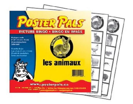 French Animals Bingo | Walmart Canada