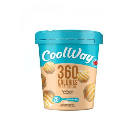 CoolWay Salted Caramel Ice Cream with 360 calories | Walmart Canada