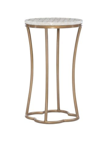 Click here for Linon Juniper Accent Table Gold # prices