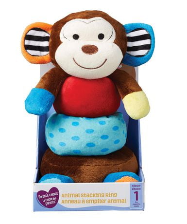 Parent's Choice Stage 1 Animal Stacking Ring | Walmart Canada