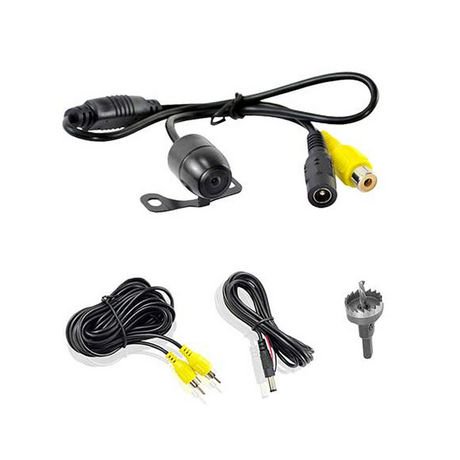 Pyle Universal Mount Rear View Backup Camera with Digital Line Scale ...