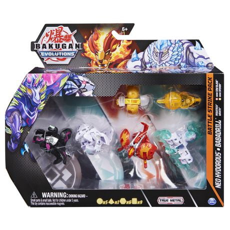 Bakugan Evolutions, Neo Hydorous and Babadrill Battle Strike Pack ...