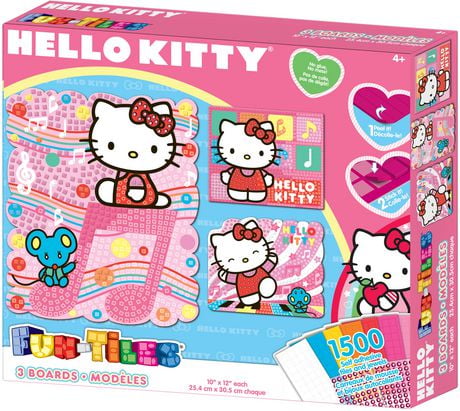 Hello Kitty 3 Board Fun-Tiles Craft Kit - Walmart.ca