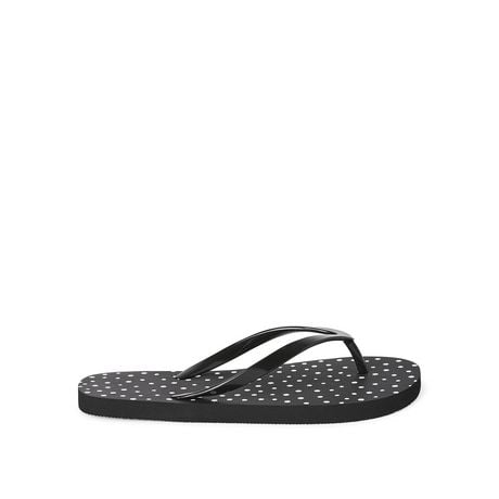 Click here for George Womens Dotty Flip Flops Black 6 prices