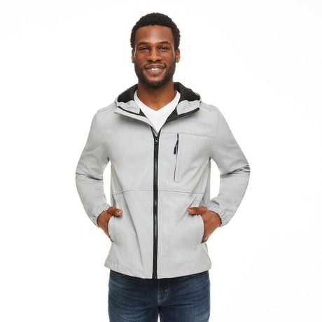 George Men's Hooded Softshell Jacket | Walmart Canada