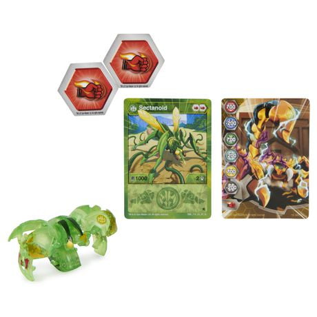 Bakugan Evolutions, Sectanoid, 2-inch Tall Collectible Action Figure ...