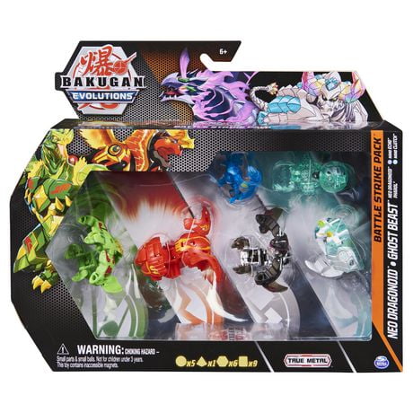 Bakugan Evolutions, Neo Dragonoid and Ghost Beast Battle Strike Pack ...