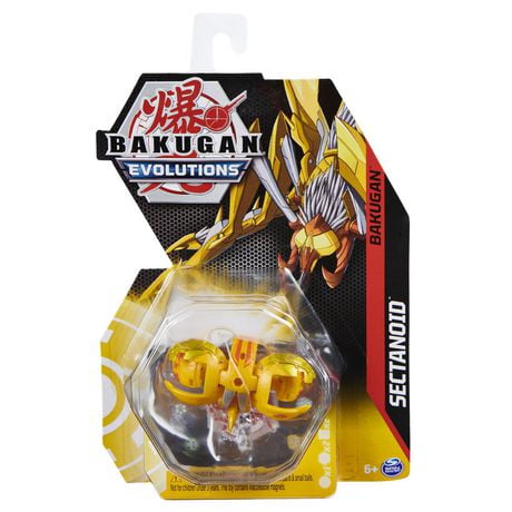 Bakugan Evolutions, Sectanoid, 2-inch Tall Collectible Action Figure ...