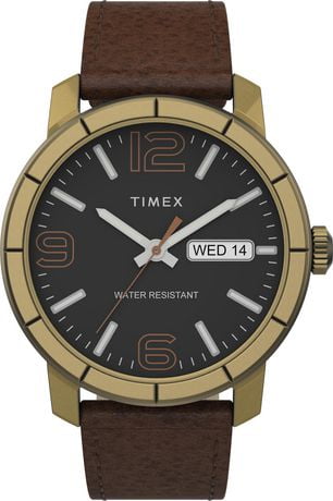 Click here for Timex Mod44 44Mm Leather Strap Watch Brown prices