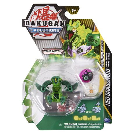 Bakugan Evolutions, Neo Dragonoid with Nano Shadow and Riptide Platinum ...
