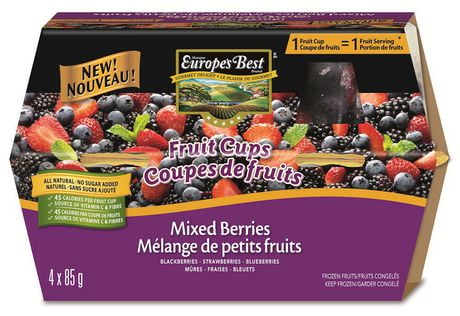 Europe's Best Fruit Cups Mixed Berries - Walmart.ca