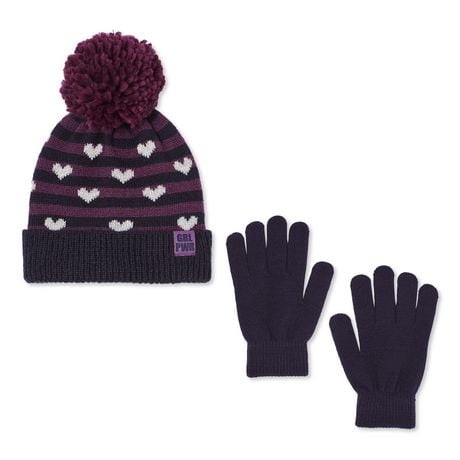 George Girls' Toque and Gloves 2-Piece Set, Sizes 4/6-7/16 - Walmart.ca
