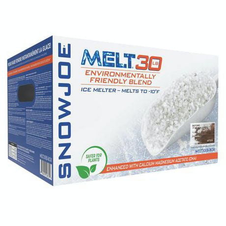 Snow Joe MELT30EB-BOX Premium Environmentally-Friendly Blend Ice Melter ...