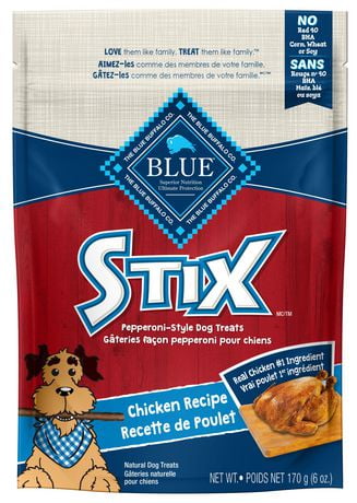 BLUE Stix Chicken Recipe Dog Treat, 170g - Walmart.ca